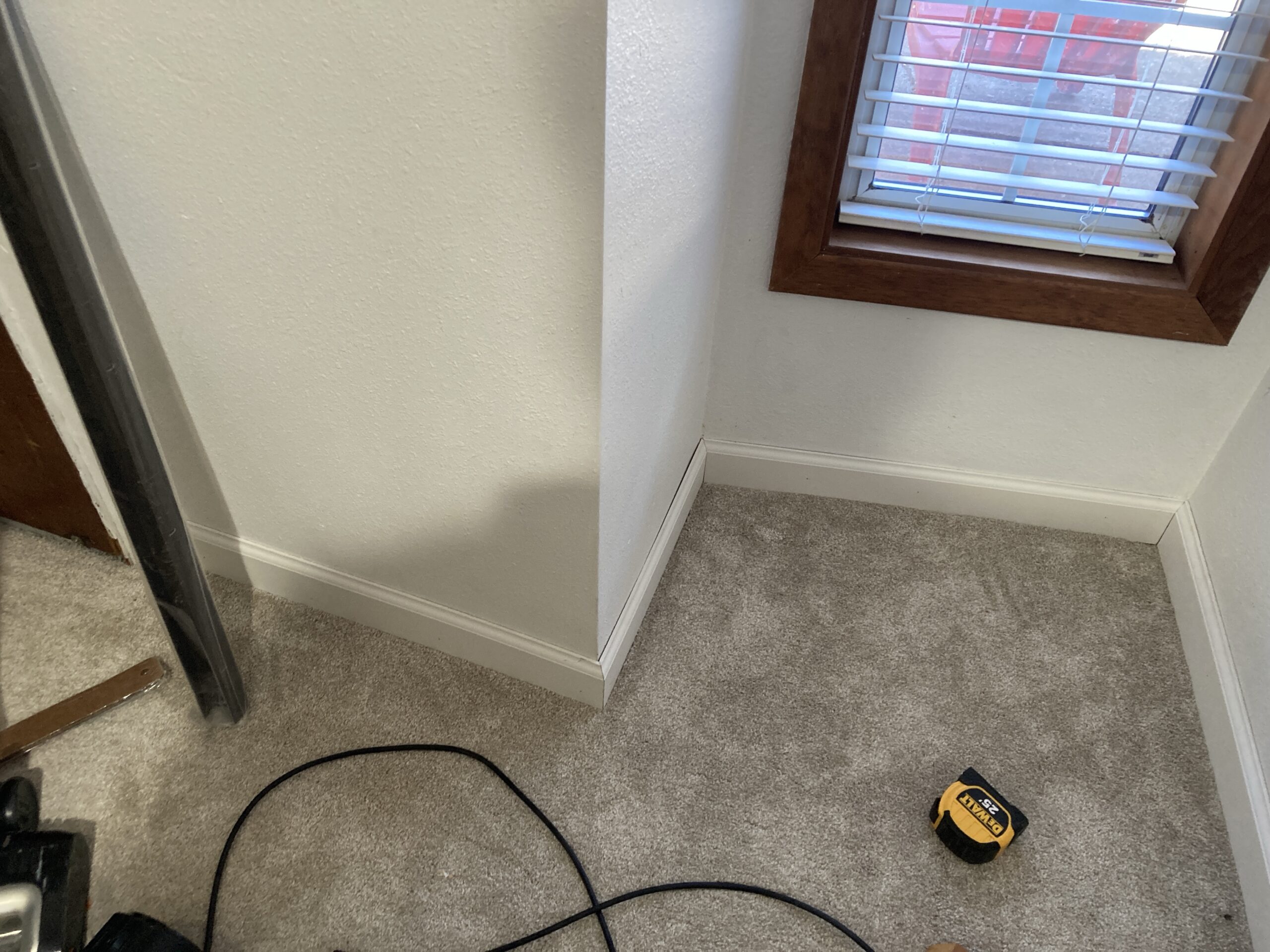 Baseboard install | The Journeyler